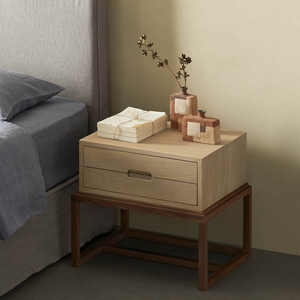 Venus Bedside Table & Z-Furnishing