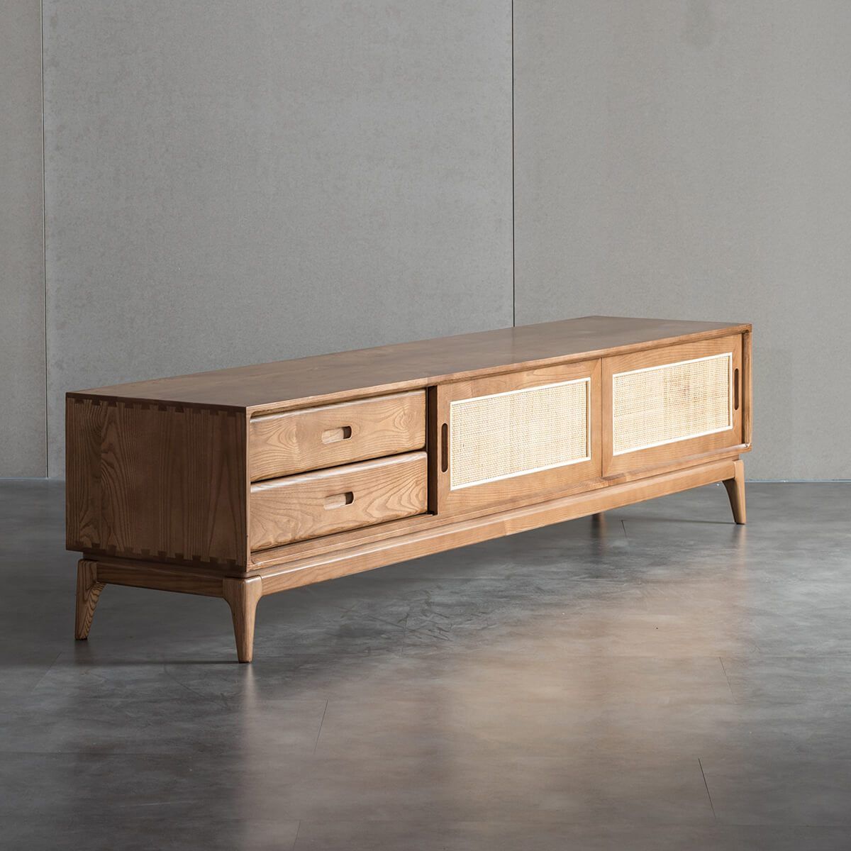 Stockholm TV Unit | Ash Wood TV Unit | Z-Furnishing – Z-furnishing