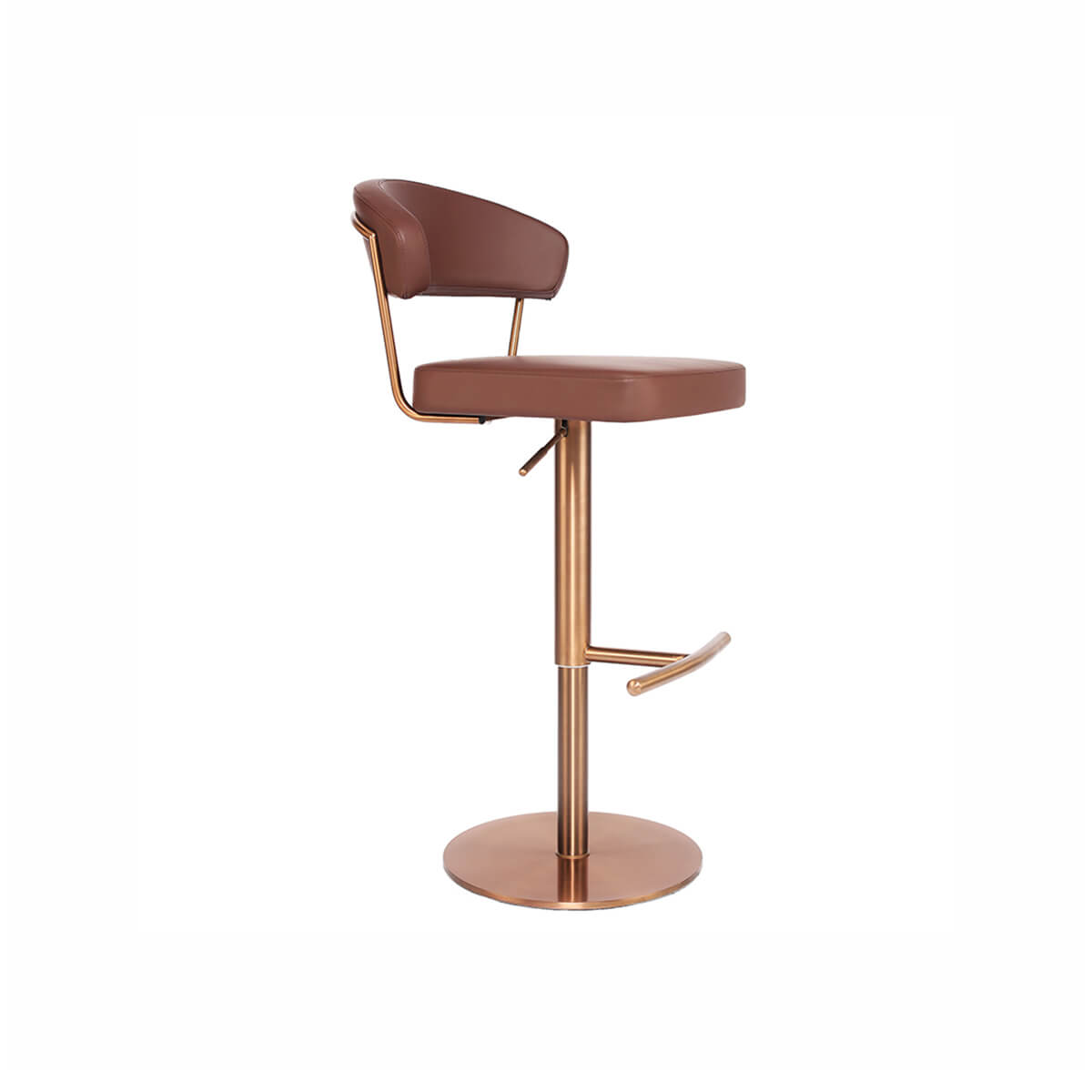 Terri Gas Lift Swivel Bar Stool & Z-Furnishing